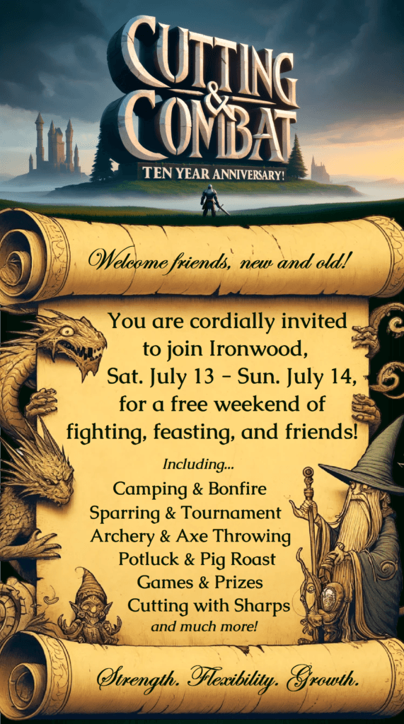 Ironwood Sword School | Strength. Flexibility. Growth.